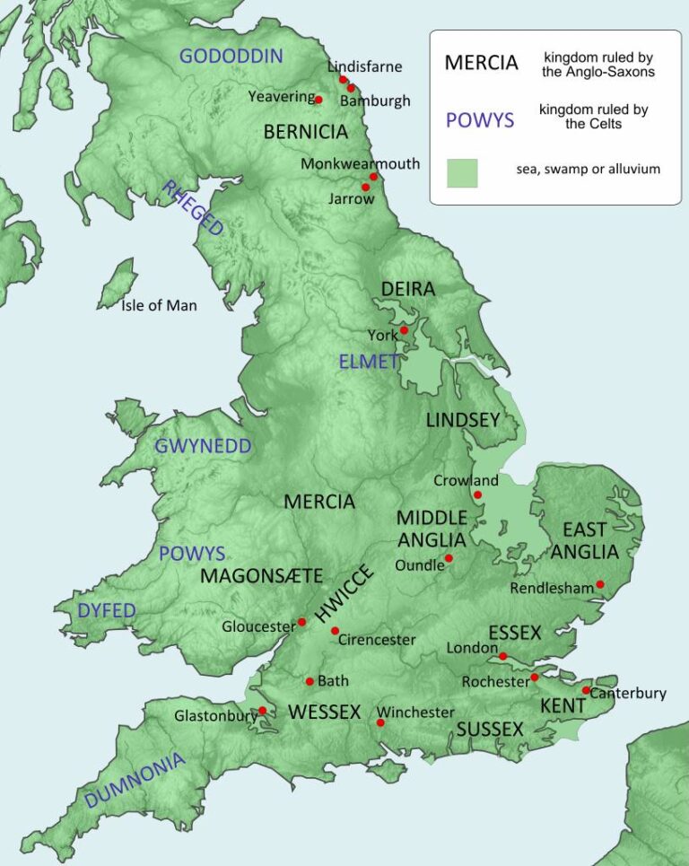 The Seven Kingdoms of England - History Chronicles